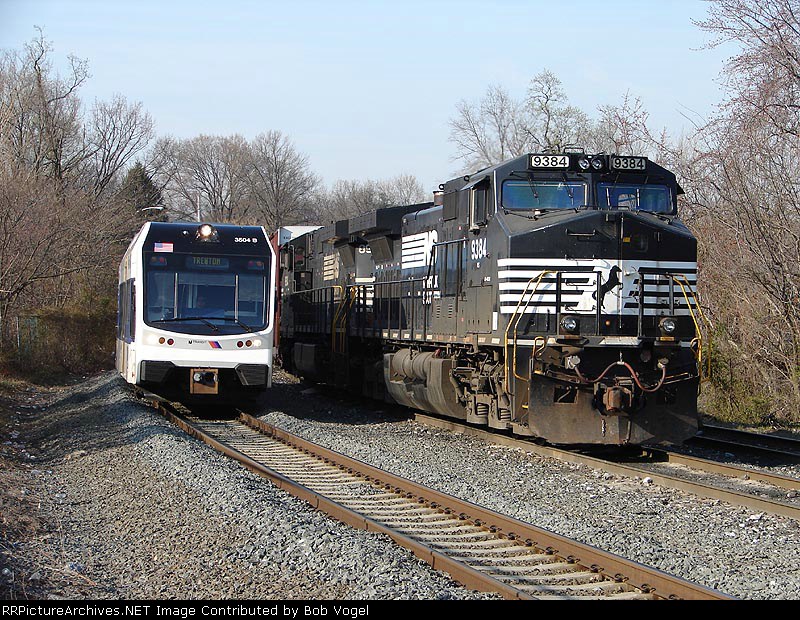 NS 9384 & NJT 3504